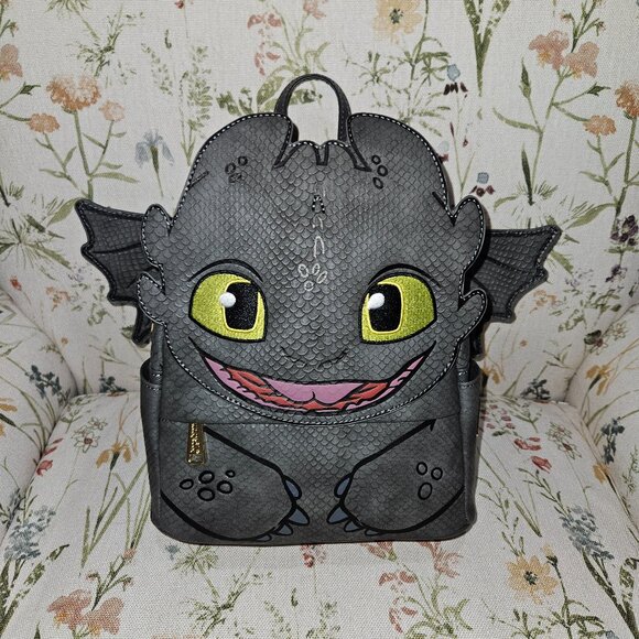 Loungefly | Bags | How To Train Your Dragon Toothless Loungefly ...
